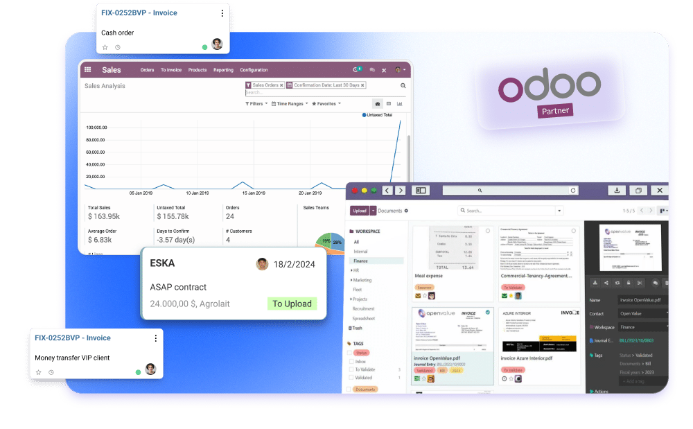 Odoo Finance ERP Case Study ESKA