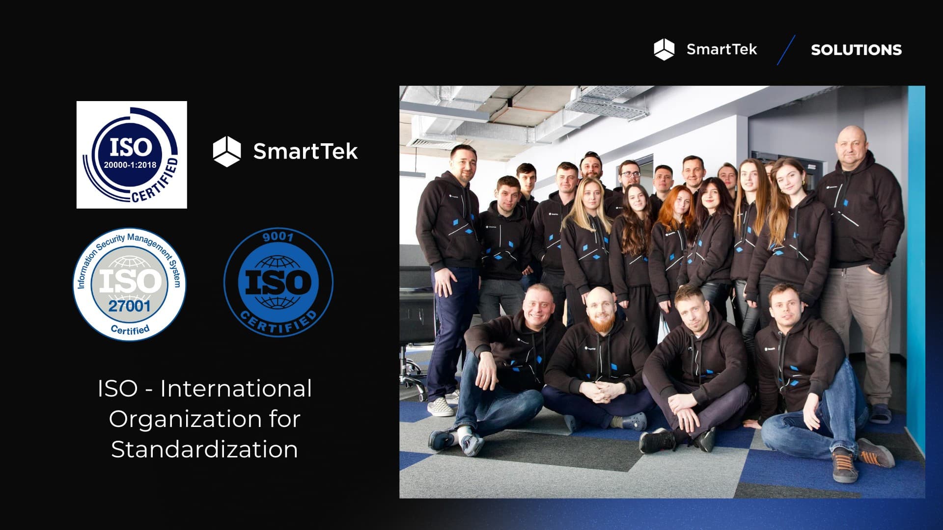 SmartTek Solutions Achieves ISO Certification. What Does This Mean for Our Clients?