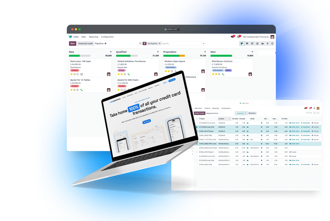 Custom Odoo ERP Case Study | Fintech Business Automation