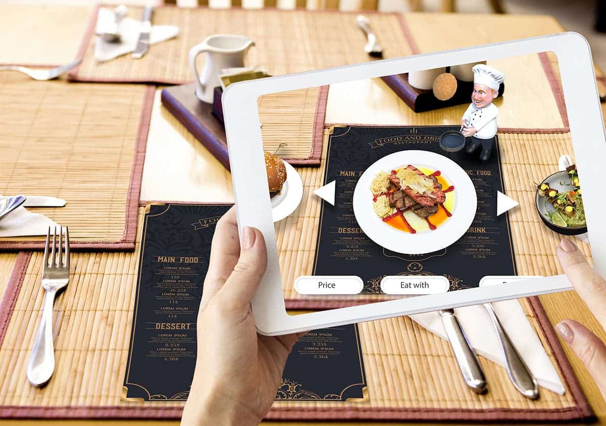 Augmented Reality for Restaurant Experiences: AR menu and more