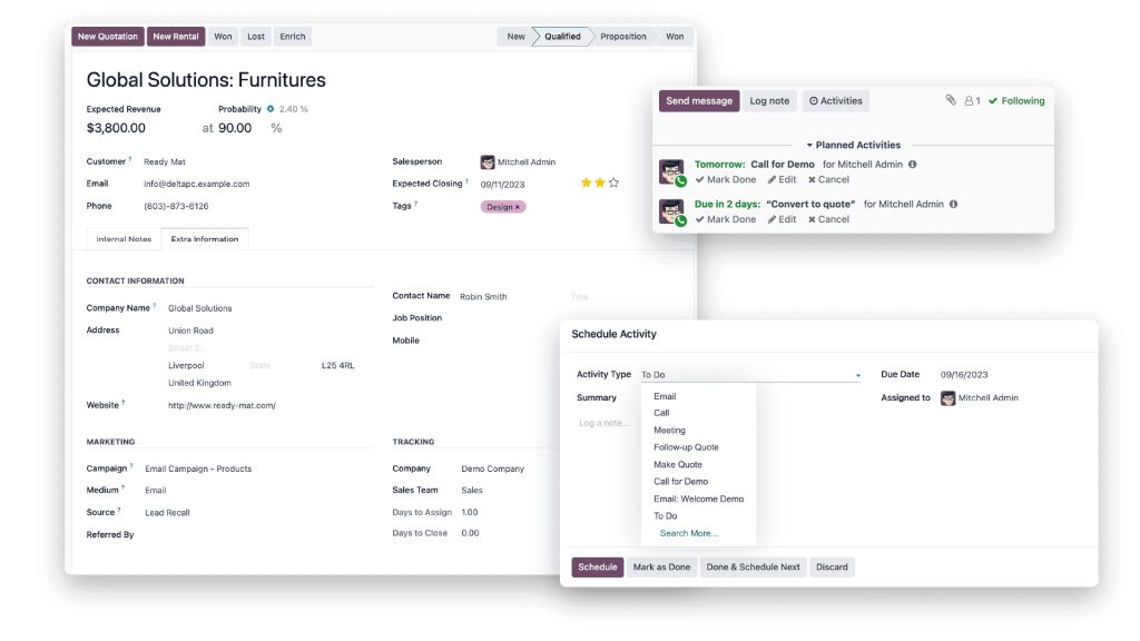 Odoo Crm Module Improve Your Customer Relationship Management