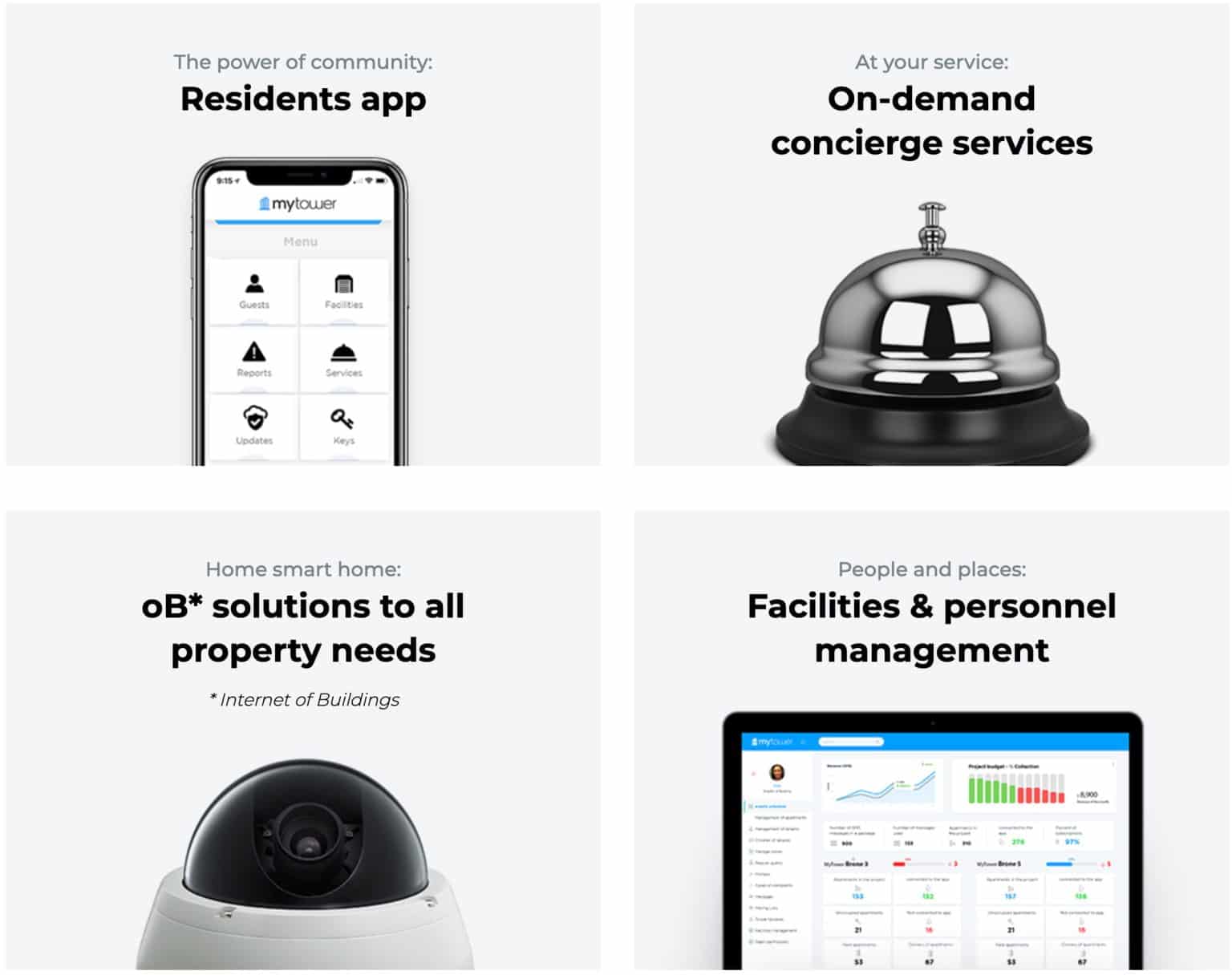 MyTower - mobile app for property management platform