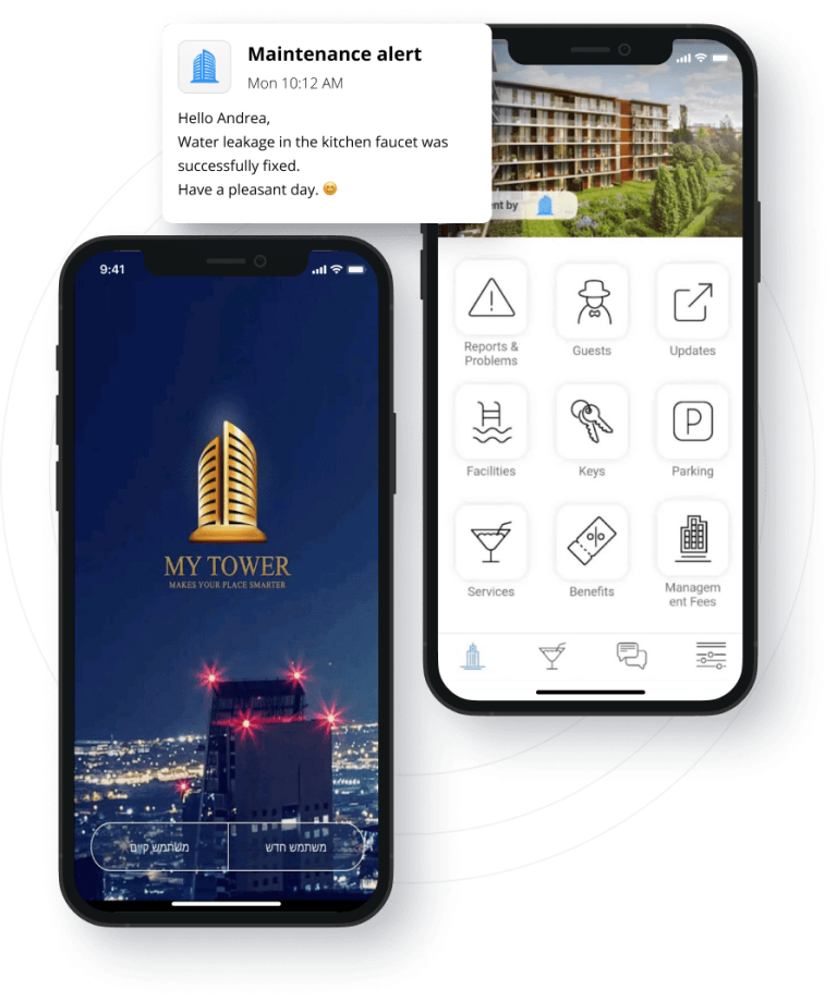 MyTower - mobile app for property management platform