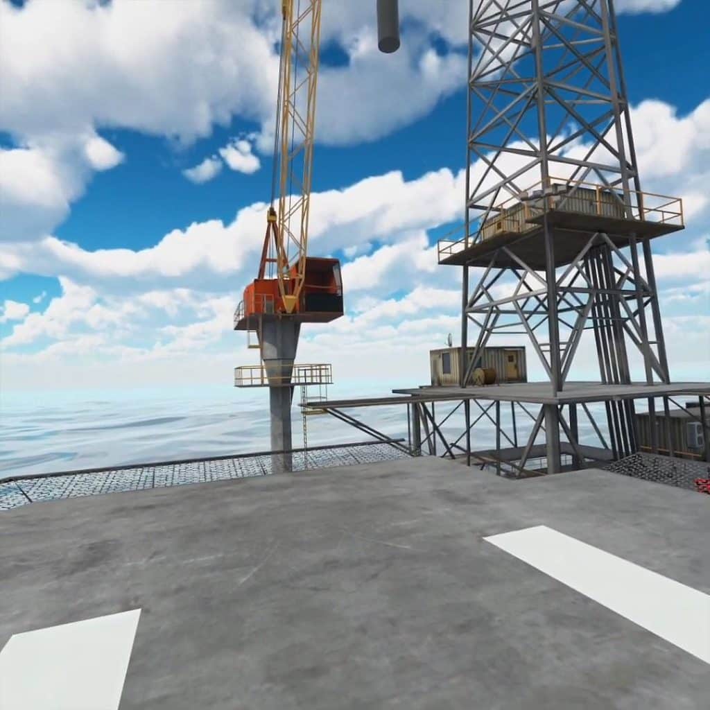 Oil Rig Platform VR Tour